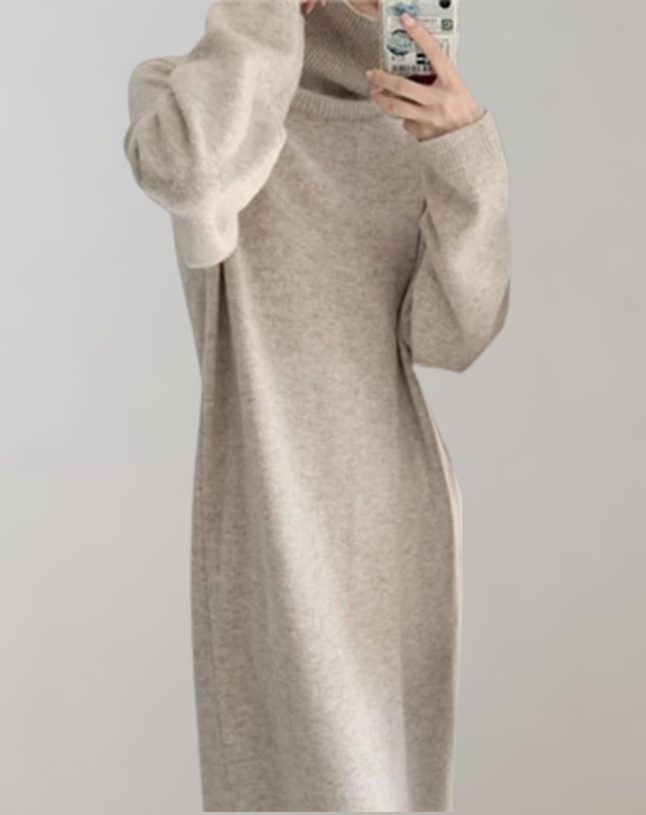 Erika - Winter Damen Pullover Kleider – moda-monica.de